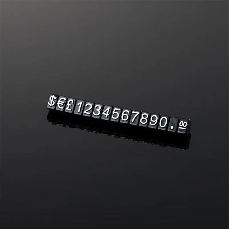 Цена кубики пластик 1 шт. white black