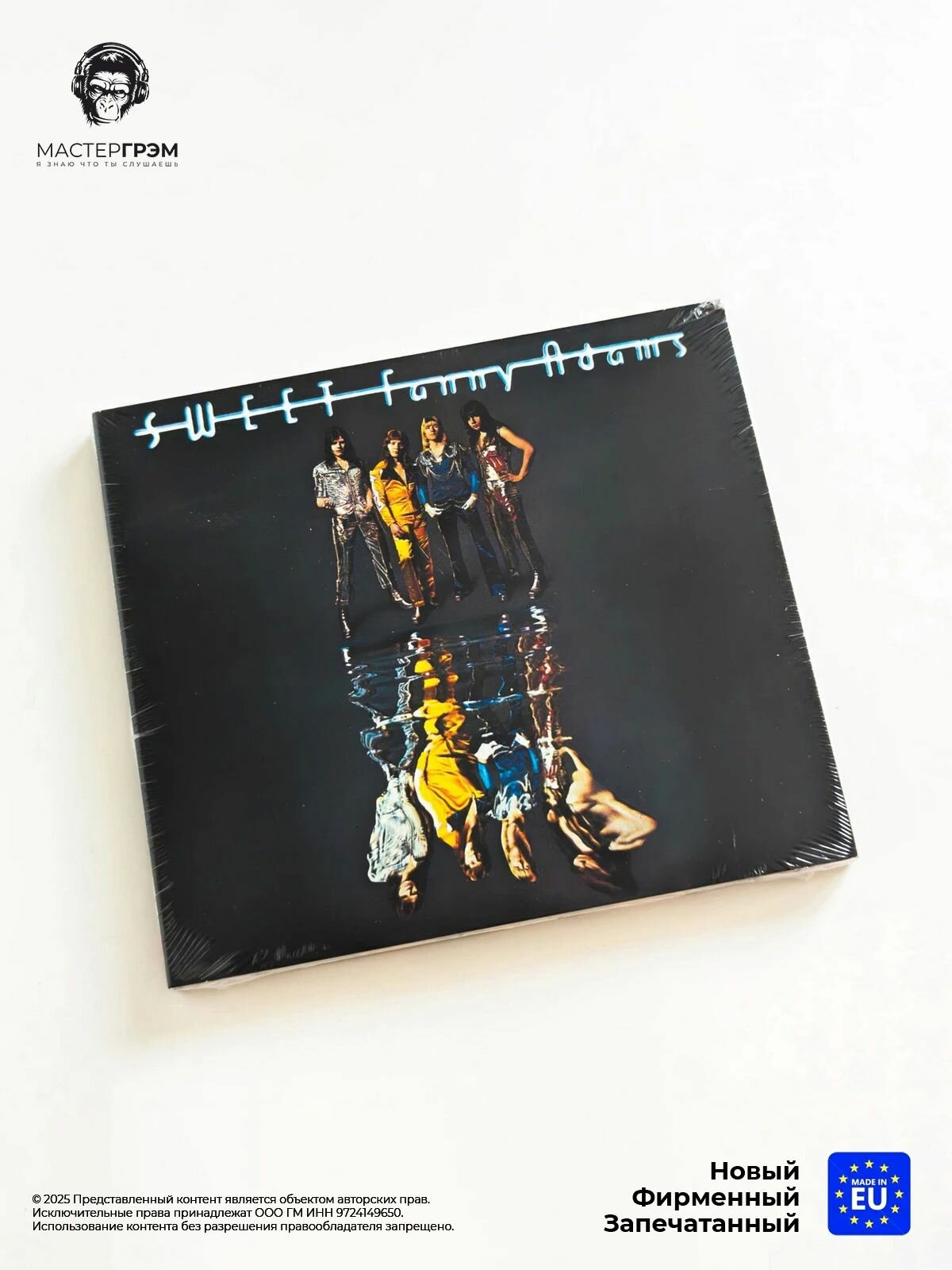 The Sweet - Fanny Adams (CD) 2018 Sony, Digipack Фирменный аудио диск