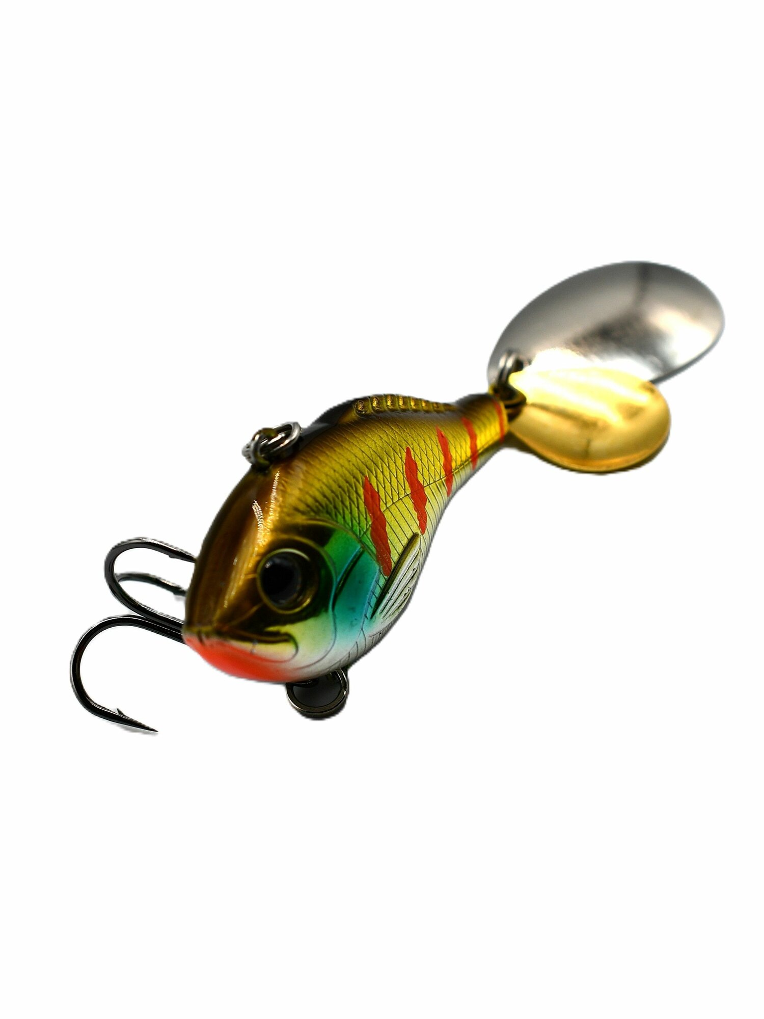 Блесна Berkley Pulse Spintail XL 18г 85мм Тейл-Спиннер для Хищной Рыбы. Тонущая Приманка с Вращающимися Лепестками. Идеально для Окуня, Щуки, Судака