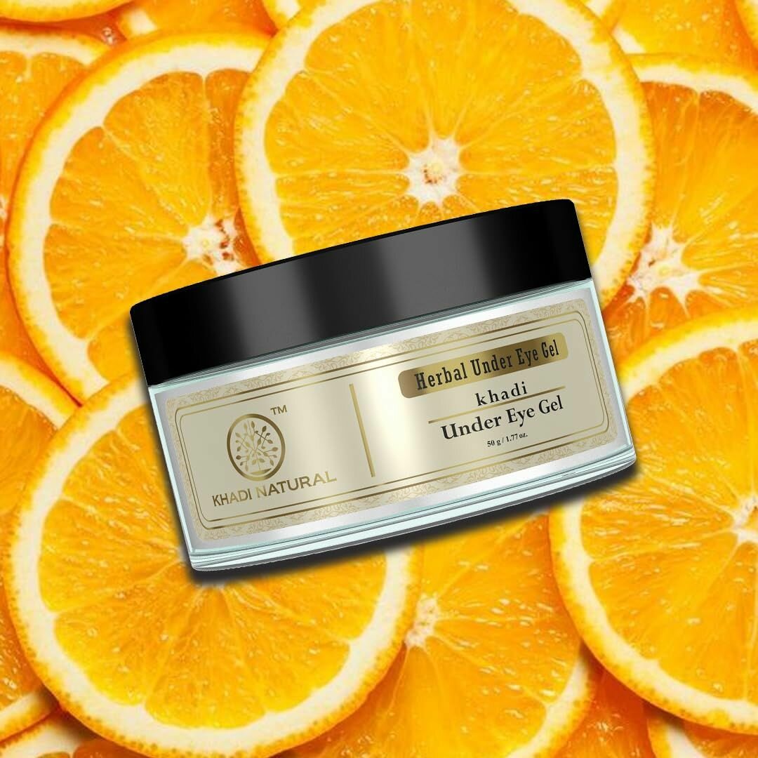Гель от тёмных кругов под глазами Кхади (Under eye gel Khadi Natural), 50 г