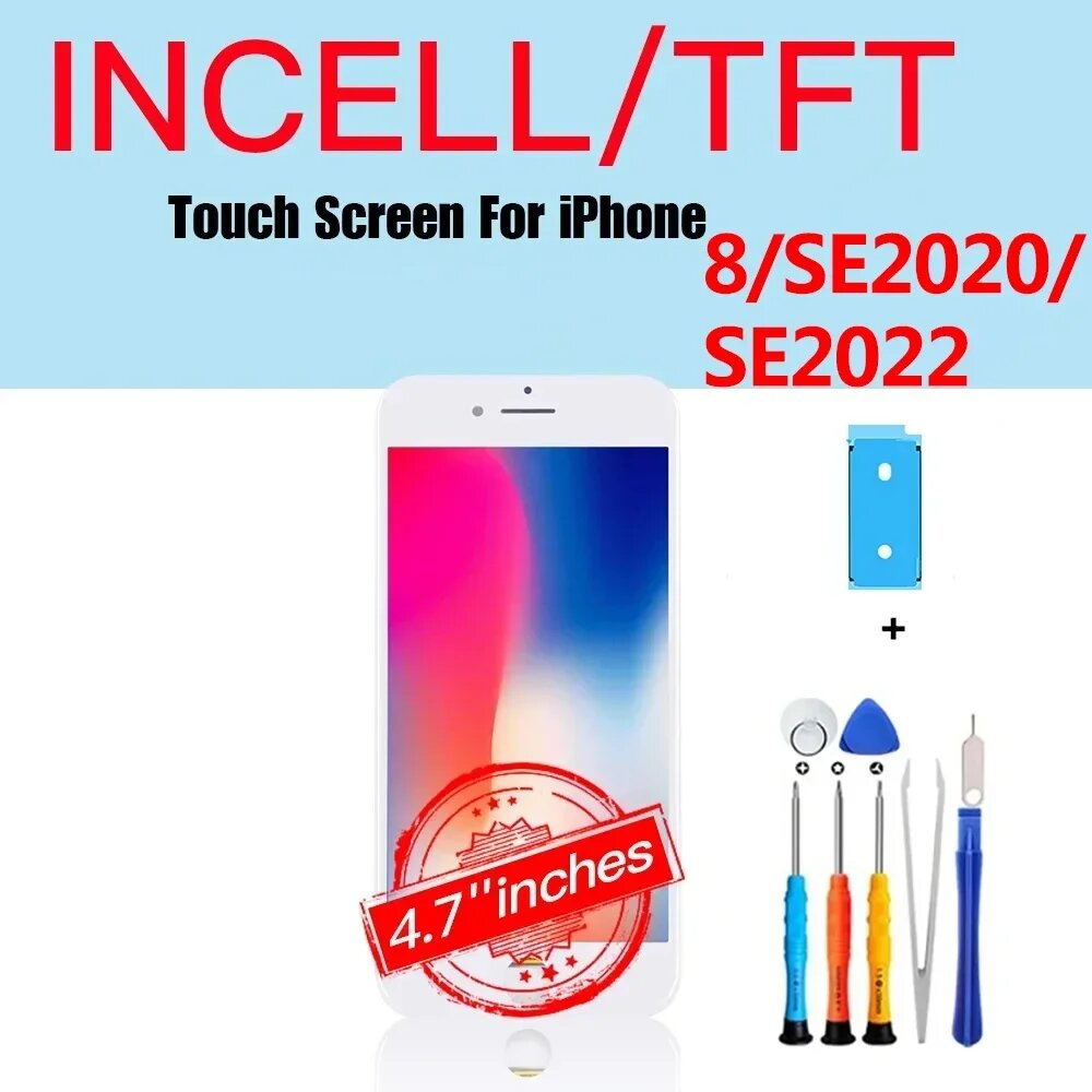 PINZHNEG ЖК-экран OEM для iPhone SE 2020 8 PLUS 6 6S 7 Plus, сменный экран Incell, гарантия 10 лет