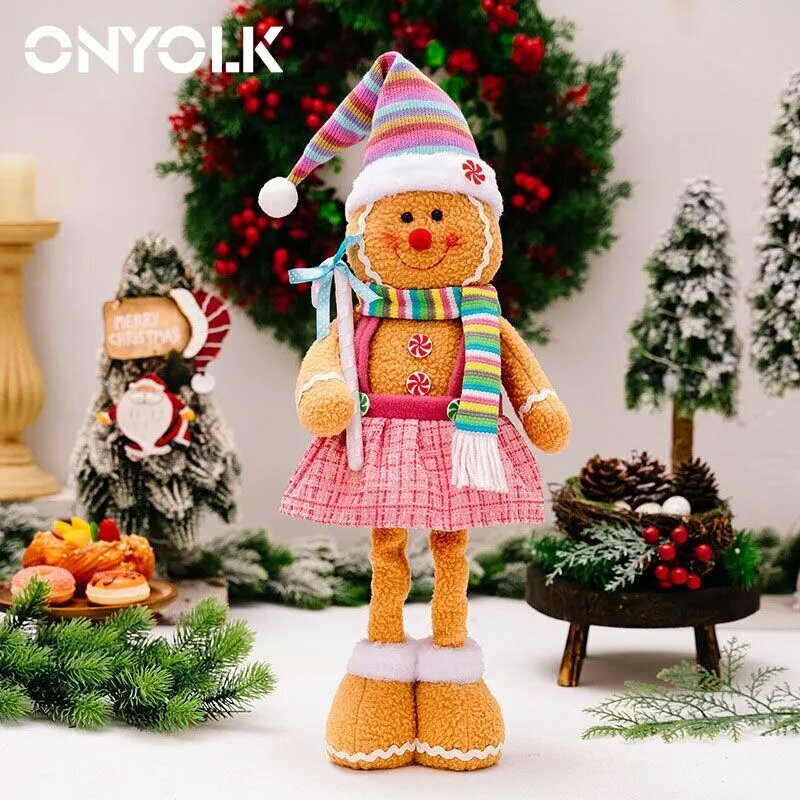 ONYOLK Игрушка под елку, Санта Клаус, высота 68см, длина 12 см ONYOLK 圣诞树玩具，圣诞老人，高度 68cm，长度 12cm