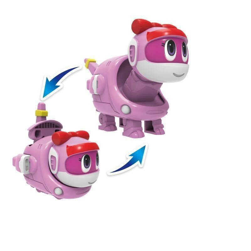 Gogo dino игрушка трансформирующаяся машина самолет лодка кран для детей