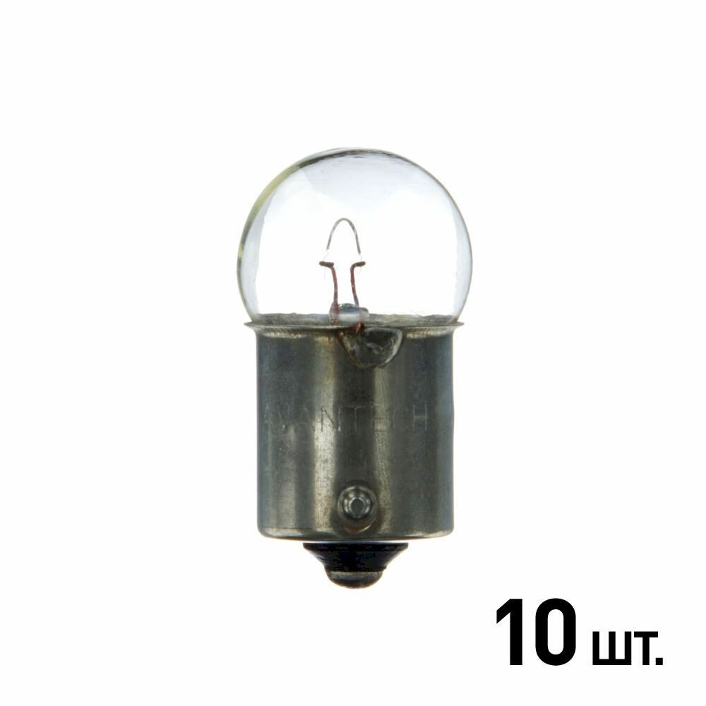 Автолампа 12V 5W G18 BA15s R5W, 10 шт