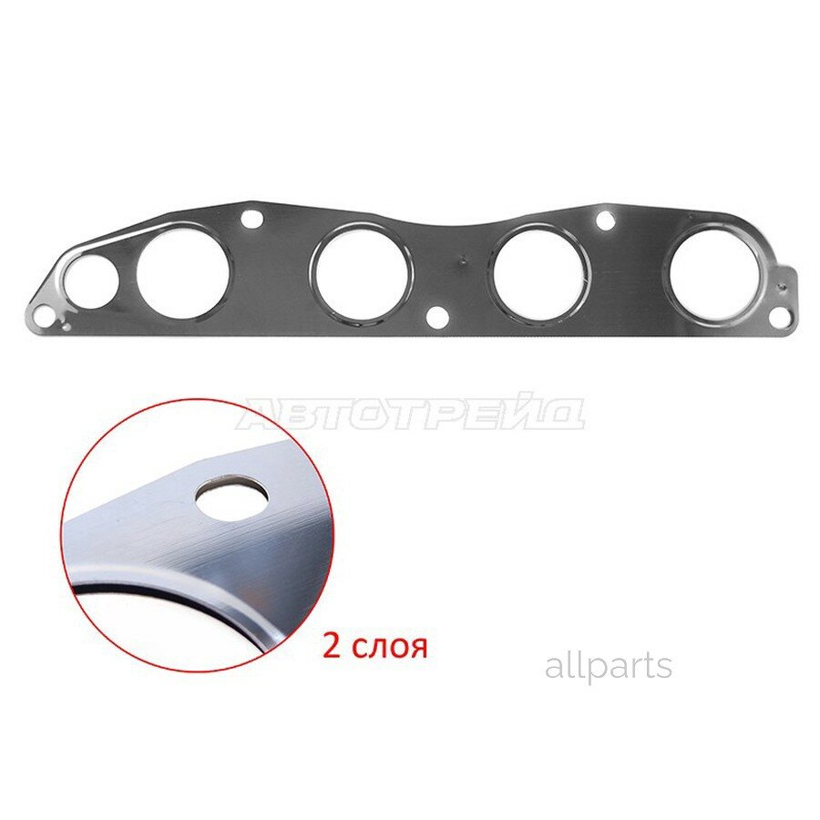 SAT ST-1555A555 Прокладка выпускного коллектора Mitsubishi ASX 10- / Lancer 07-17 4A90;4A91;4A92; NKZ