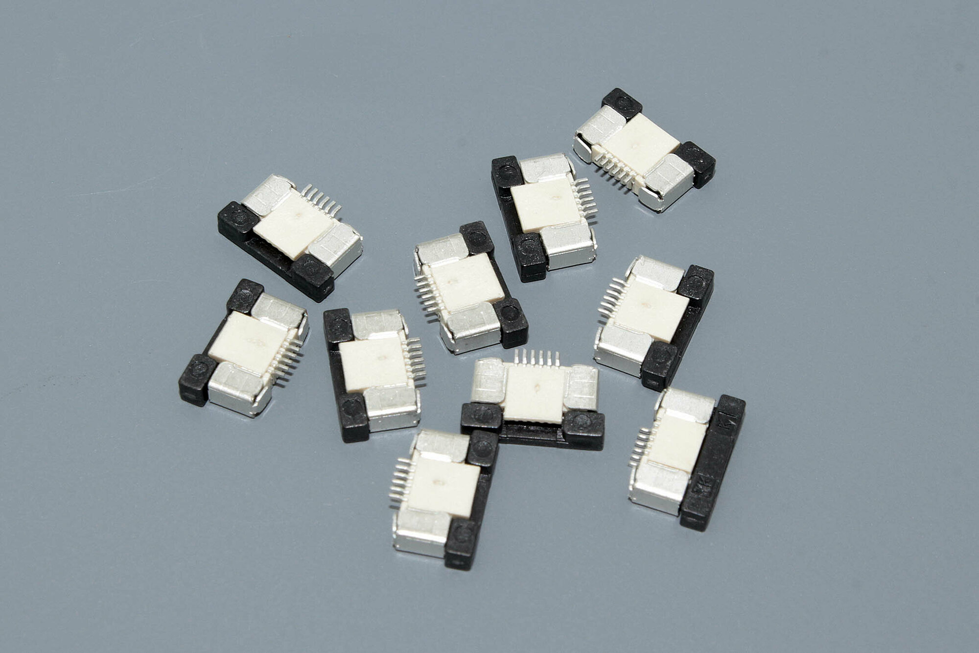 Разъем FPC Half Coverage Bottom Contact 0.5K-BX-6PWB 6 pin высота 2мм шаг 0,5мм 10 шт