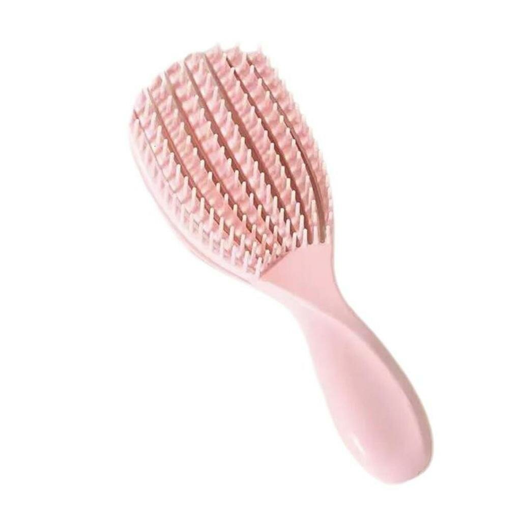 Расческа для кудрявых волос, Розовый - Маленький