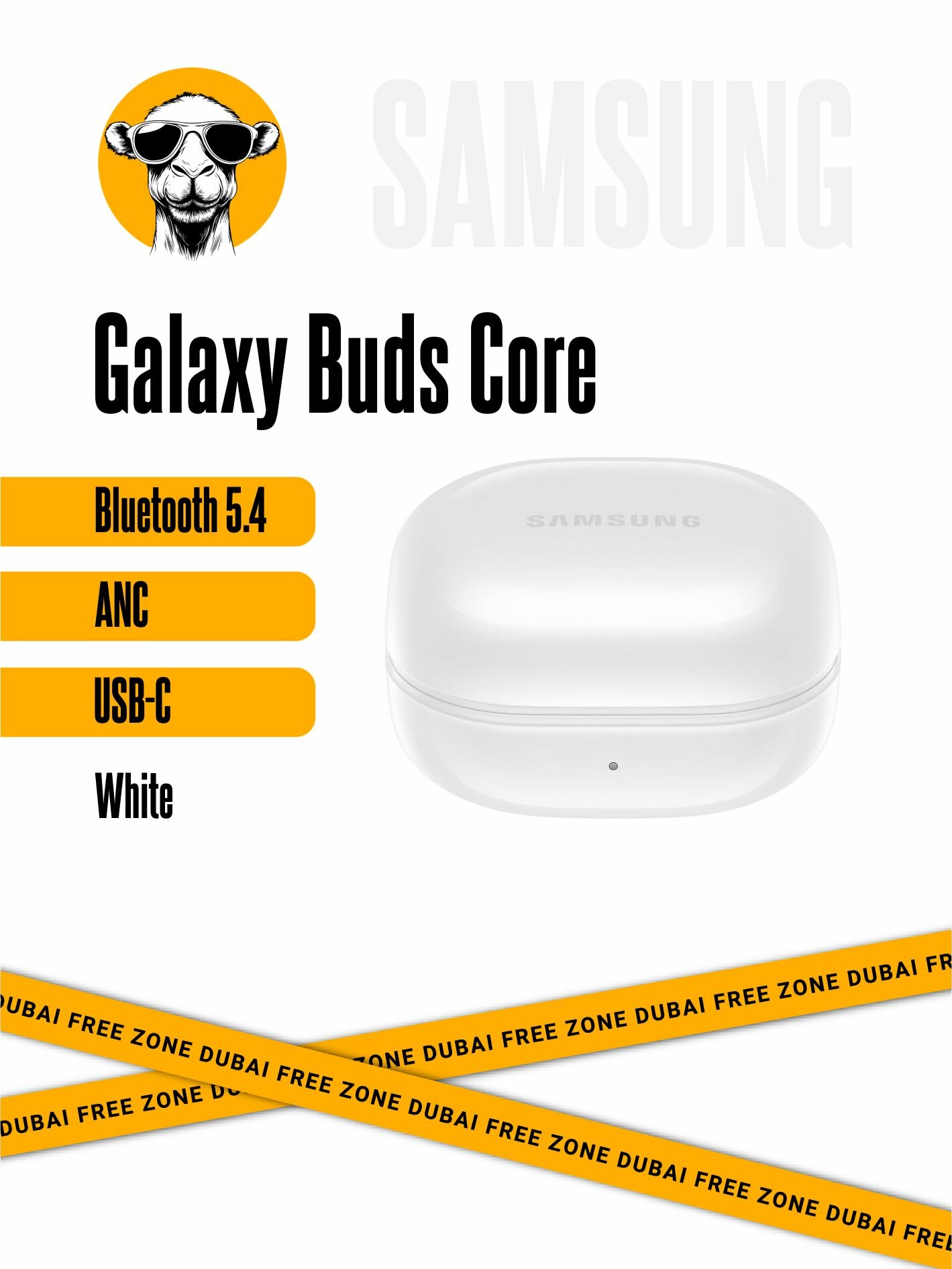 Беспроводные наушники Samsung Galaxy Buds Core White/Белый