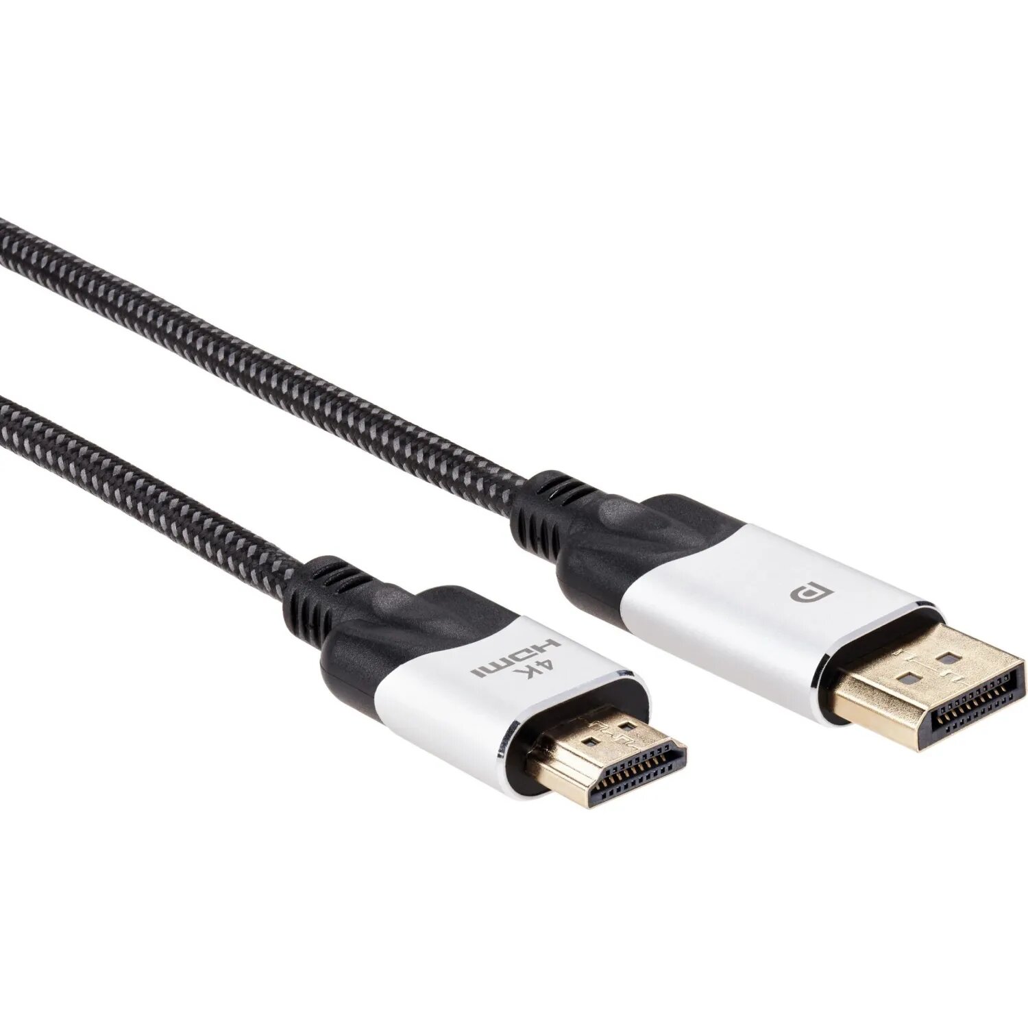 Кабель -переходник DisplayPort M-> HDMI M 4K@60Hz 1.8m VCOM (CG608M-1.8M)