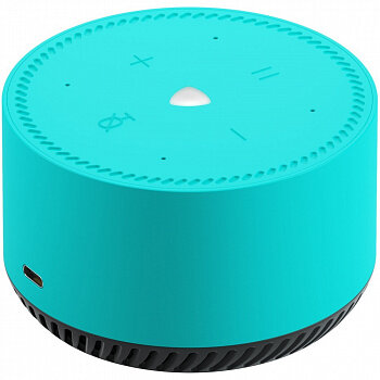 Bluetooth колонка Яндекс-станция лайт с Алисой зелёная