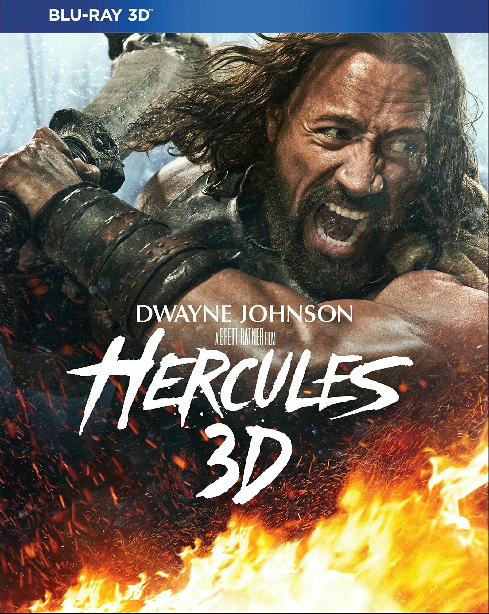 3D Геракл (2014) Blu-ray 50Gb (блю рей диск) Дуэйн Джонсон