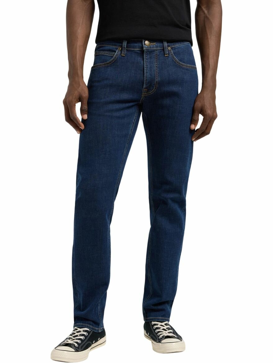 Джинсы зауженные Men Daren Zip Fly Jeans 