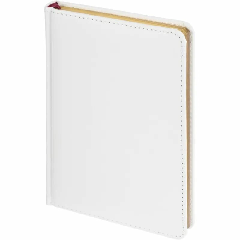 Ежедневник недатированный белый, А5,145х205мм,136л, Sidney NEBRASKA 3-128/06