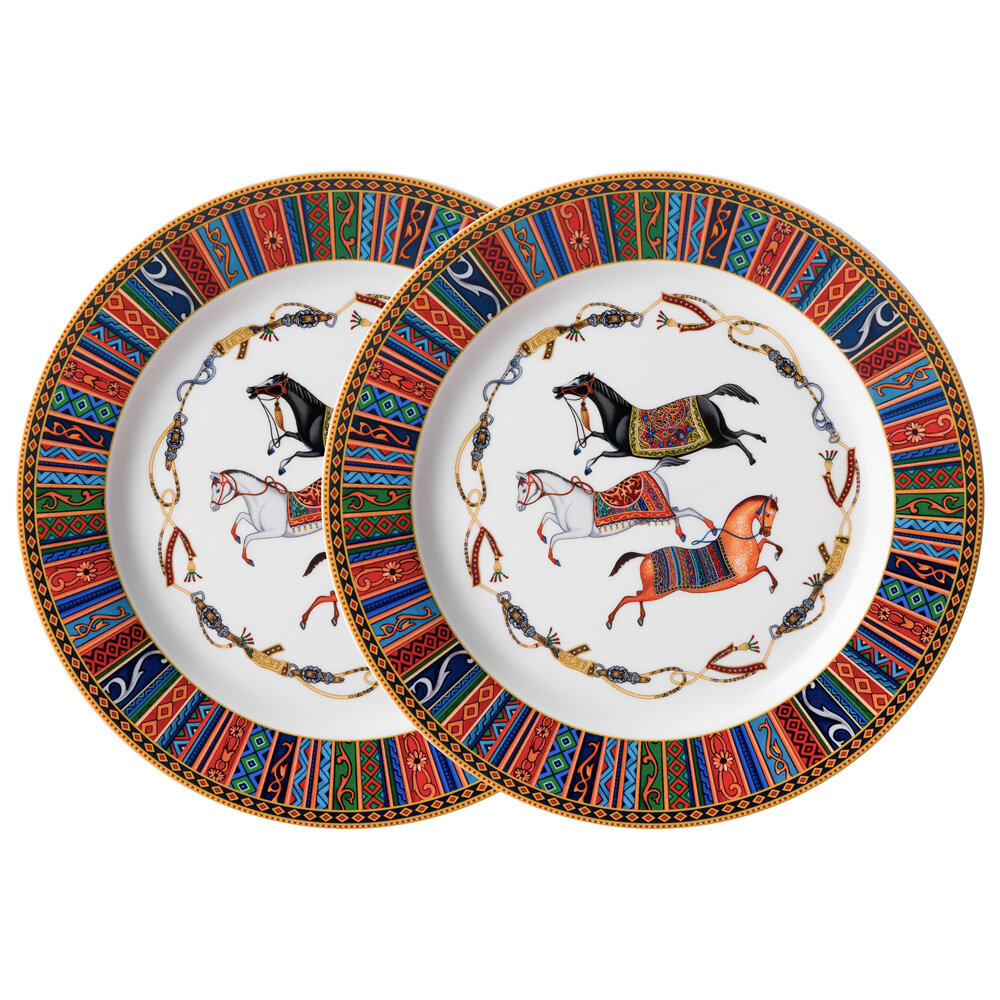 Набор тарелок закусочных lefard passage 2 шт. 22,5 см KSG-760-861