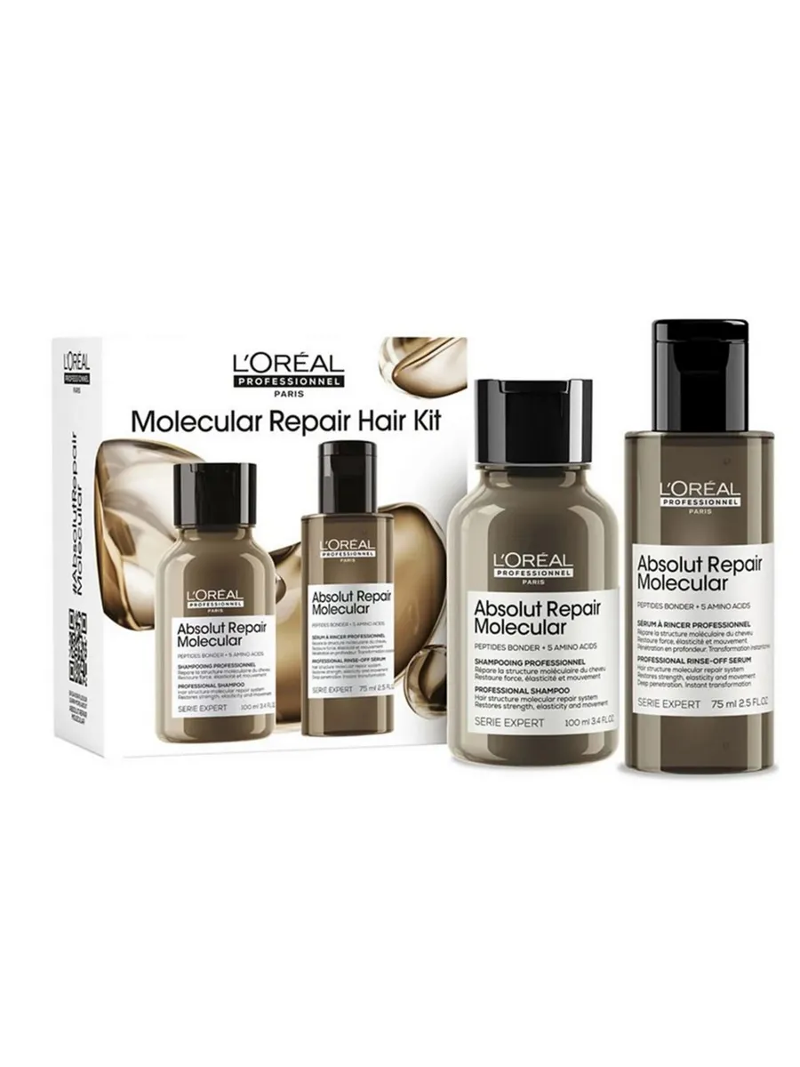 Набор L'Oreal Professionnel Molecular Duo Мини для сильно поврежденных волос: шампунь, 100 мл + сыворотка, 75 мл