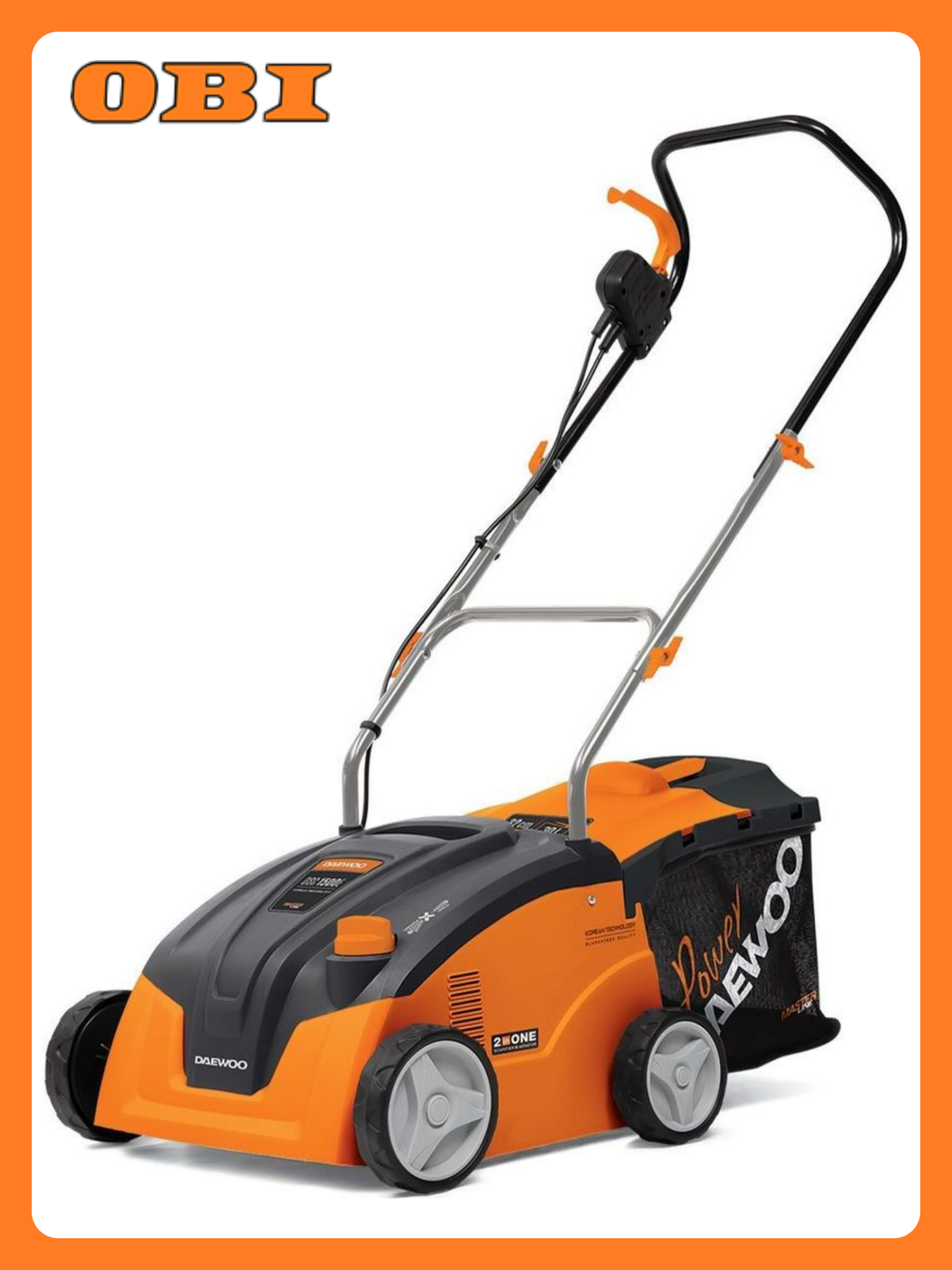 Скарификатор DAEWOO DSC 1500E, электрический, 1500 Вт, 40 л, 16 ножей