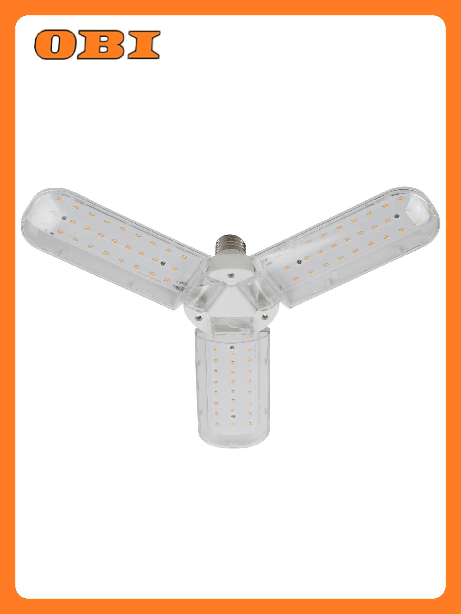 Фитолампа для растений светодиодная ЭРА FITO-24W-Ra90-E27-FOLD 24 Вт Е27