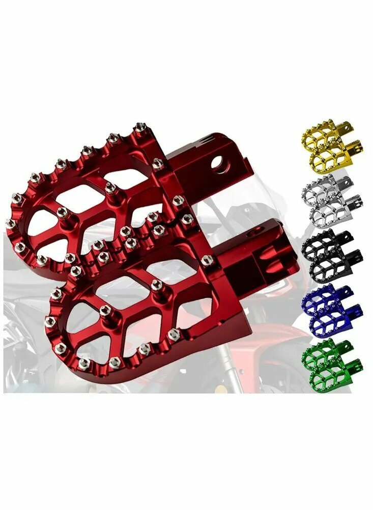 Позы педалей для ног мотоцикла, питбайк с ЧПУ для Honda CR/CRF 125 250 500 230 450R KTM KAYO