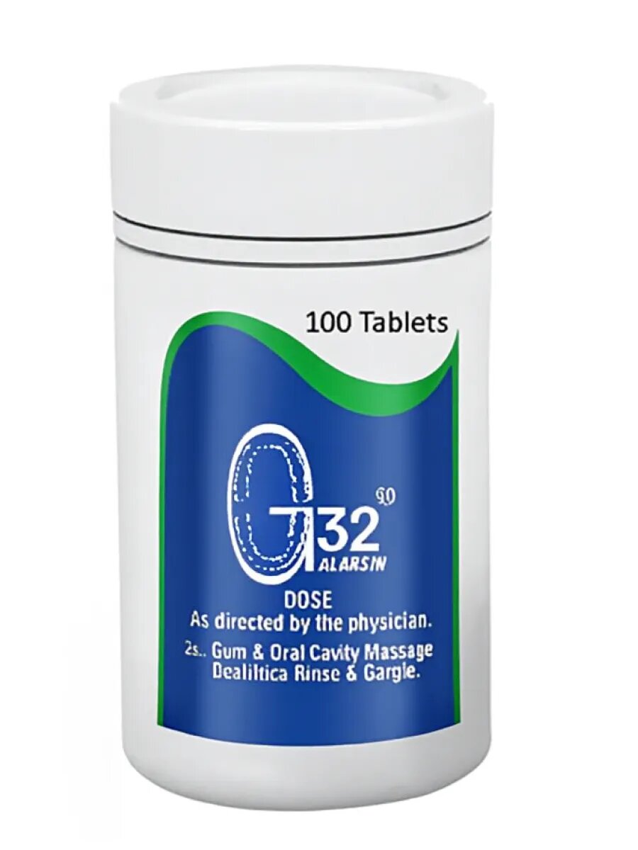 G-32 для здоровья зубов и десен, 100таб.