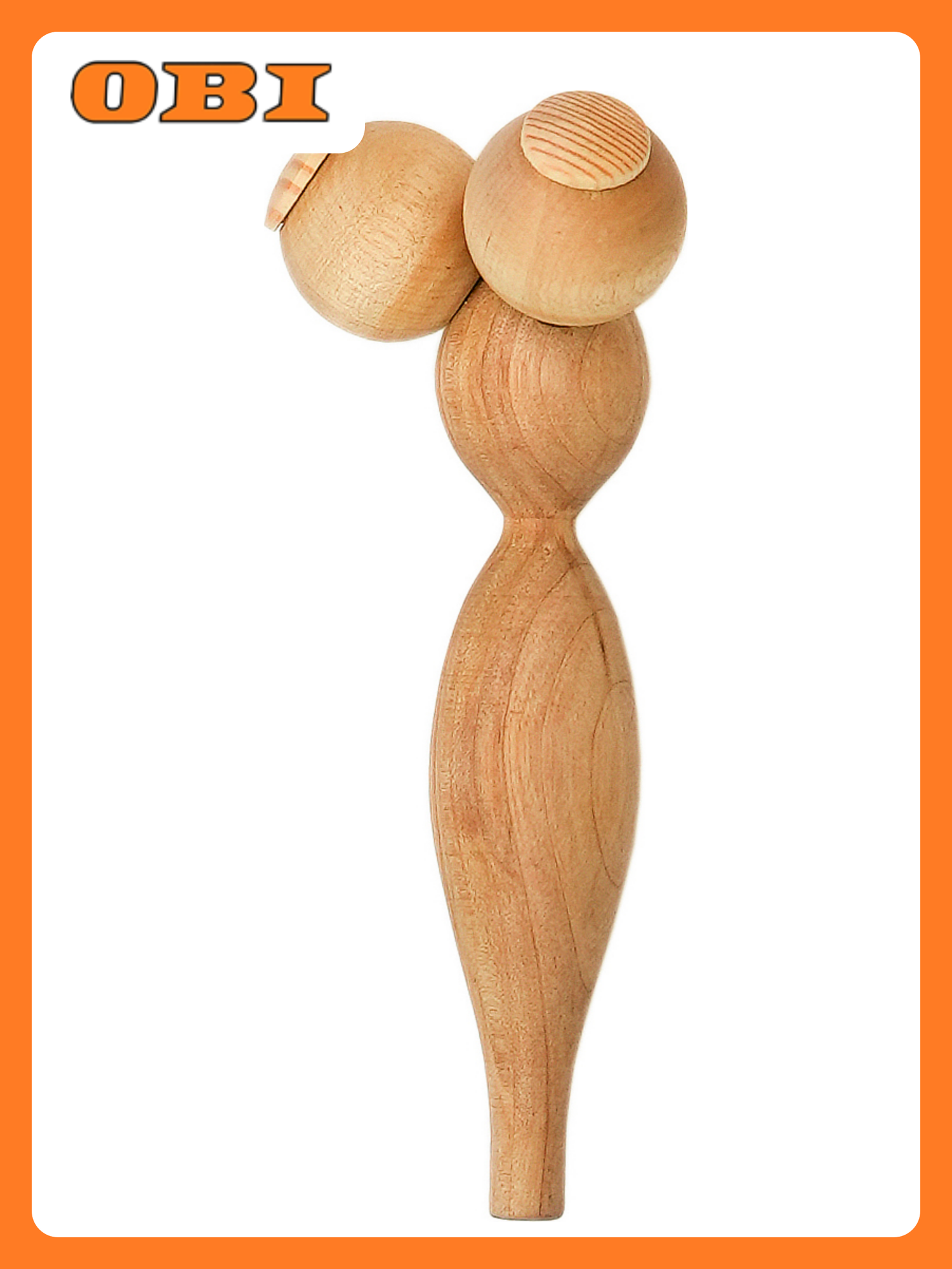 Роликовый 3D массажёр LEI с масляным покрытием серия 002