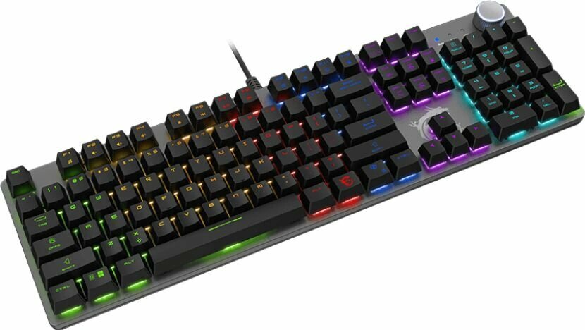 Клавиатура MSI для компьютера GK320 механическая черная USB