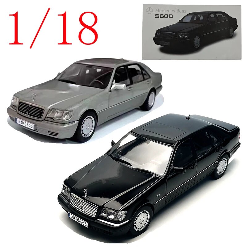 WELLY Mercedes Benz S600 литой автомобиль 1/18 Flaw Special offer B