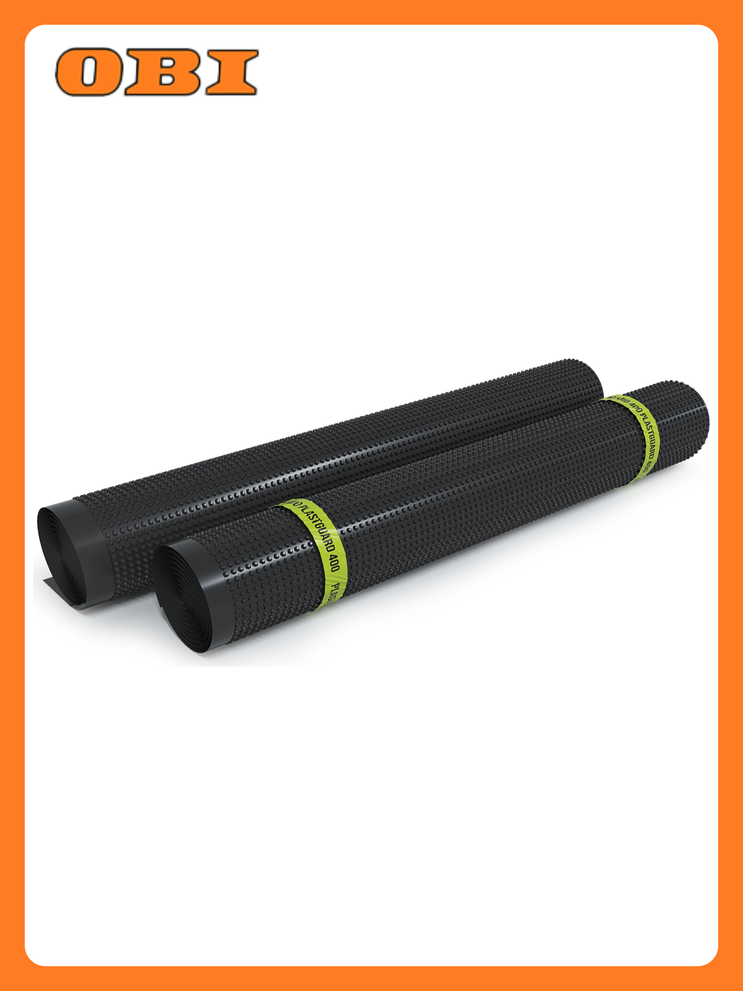 Геомембрана пеноплэкс PLASTGUARD 400, профилированная, полиэтилен высокой плотности, 20x1 м