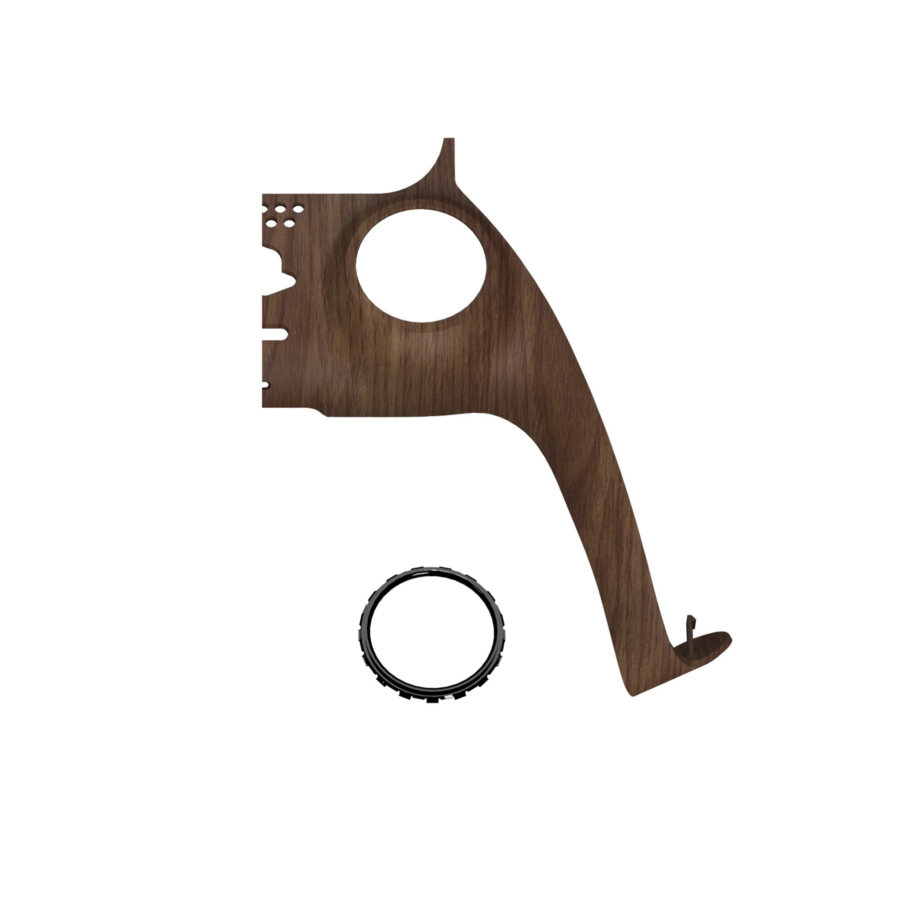 Декоративный корпус PS5 eXtremeRate, Wood Grain