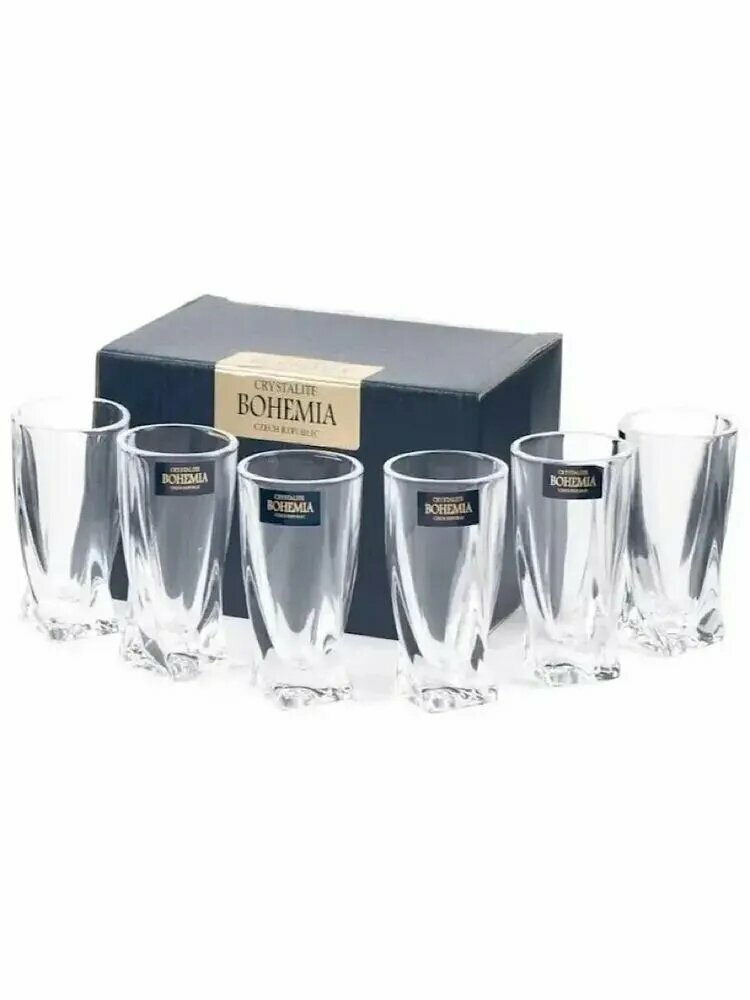 CRYSTALITE BOHEMIA Стопка, 50 мл, 6 шт