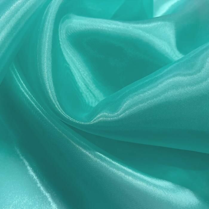 Органза Tiffany (бирюзовый) 500*140 см