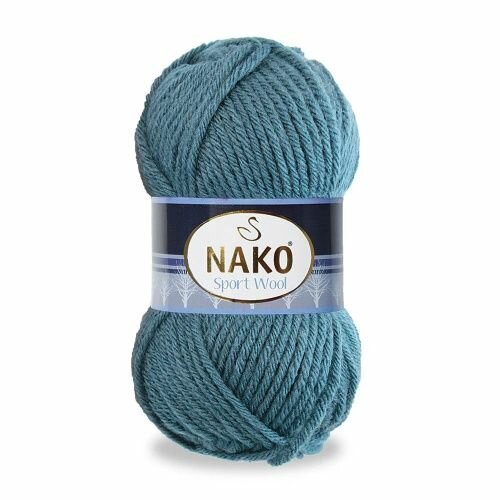 Пряжа Nako Sport wool 185 (5 мотков по 100г/120м)