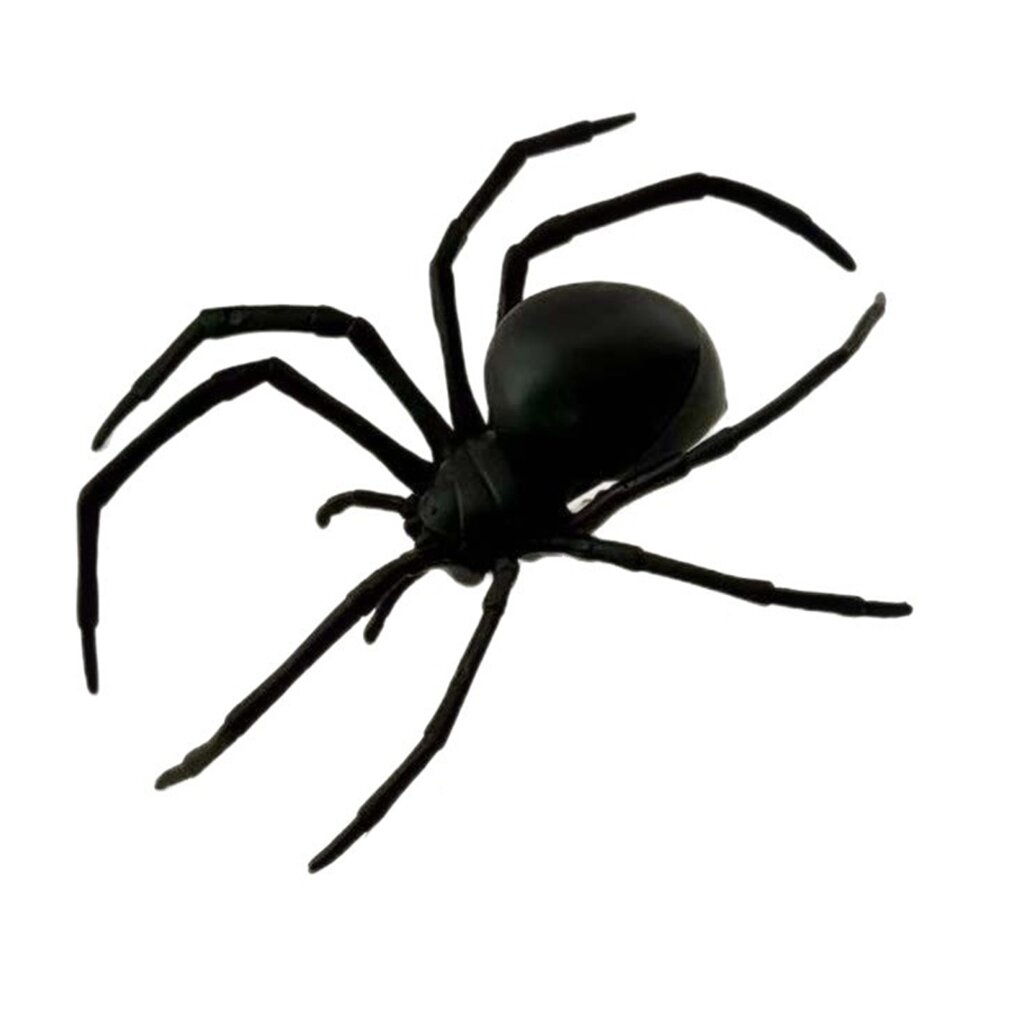 Негабаритная заколка для волос с черными пауками для взрослых подростков, аксессуар для прически на тематическое мероприятие