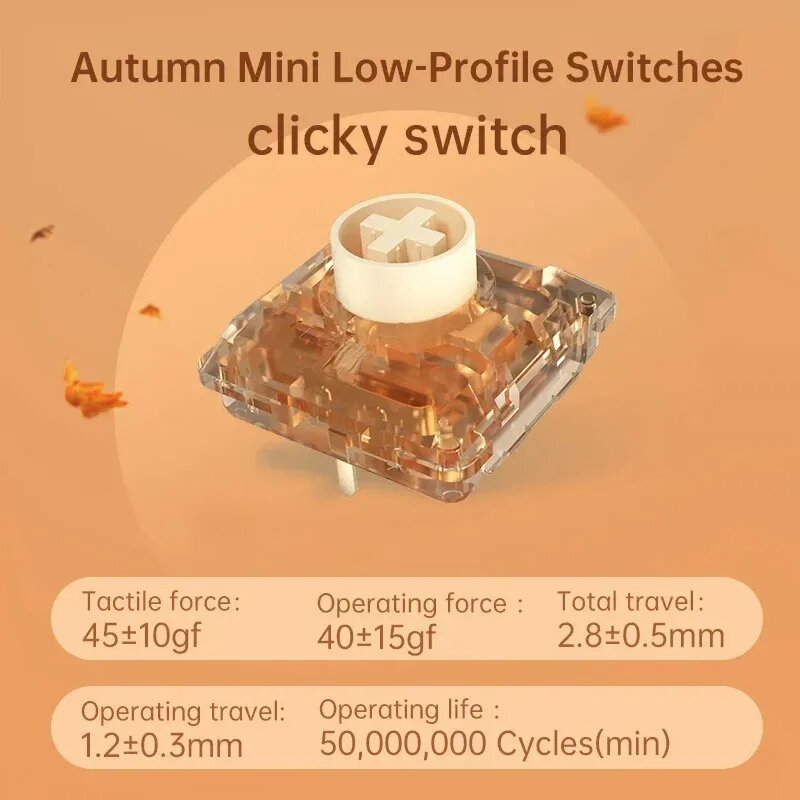 Winter Mini Low-Profile Tactile Switch, 10pcs, Winter — фото 1