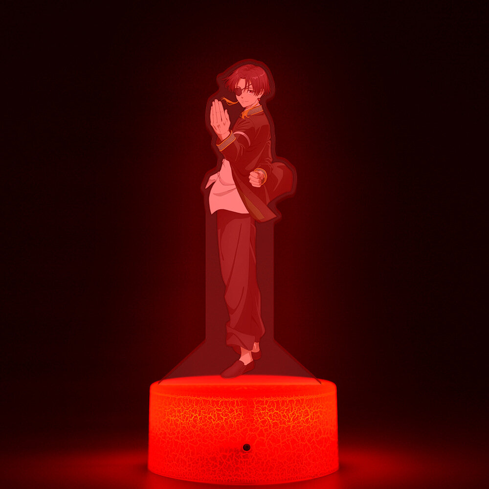 202616 Цветной пульт дистанционного управления ветроустойчивый колокольчик для мальчиков аниме периферия магазин Guzi акриловый светодиодный ночник оптовый источник