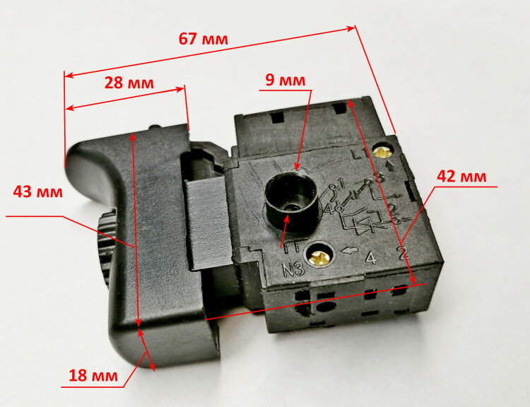 Выключатель 61/109/25 для ГС-1100 GOL 61/109/25