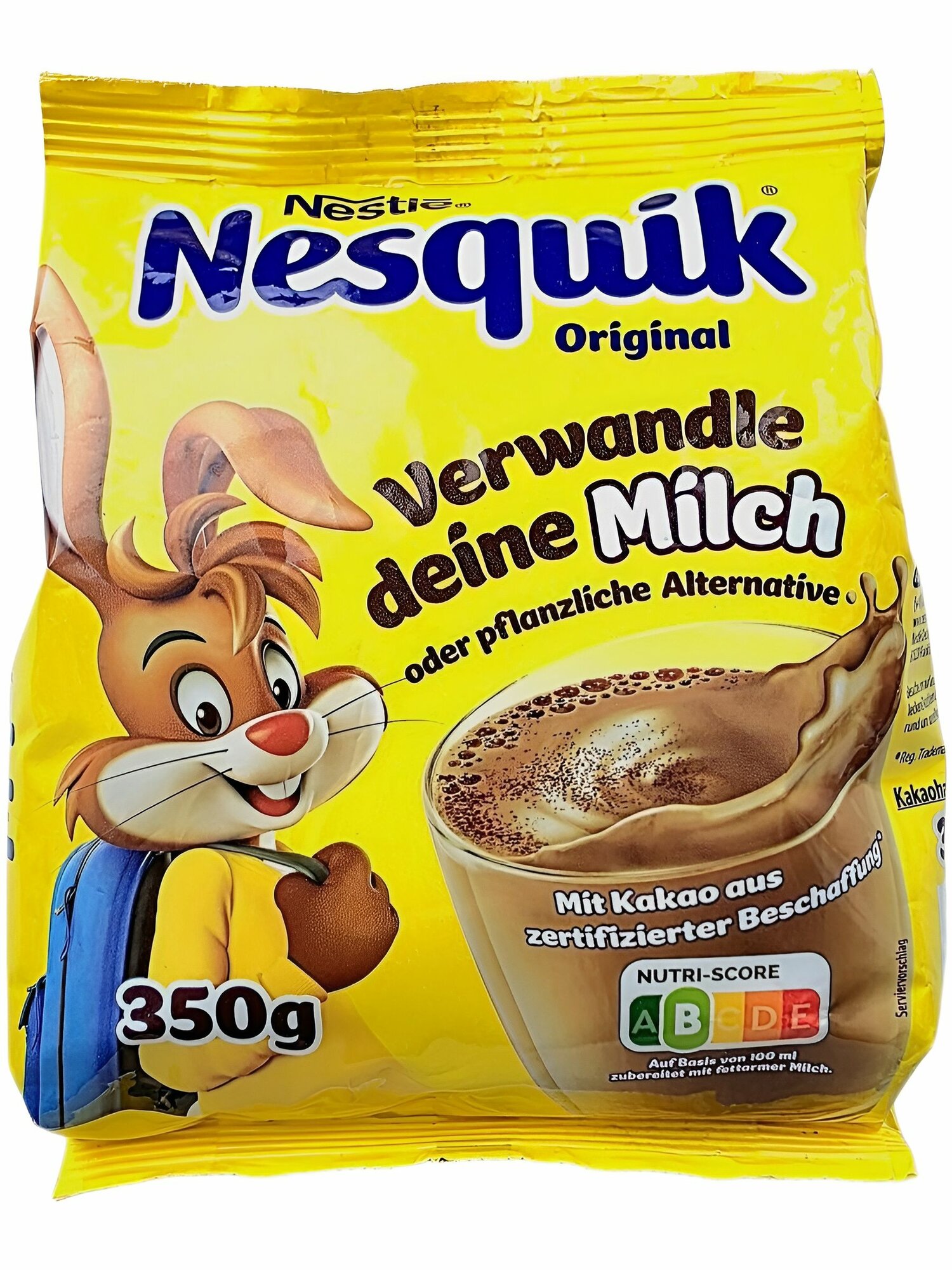 Какао-напиток растворимый Nestle Nesquik Original, 350 гр. (Германия/Испания)
