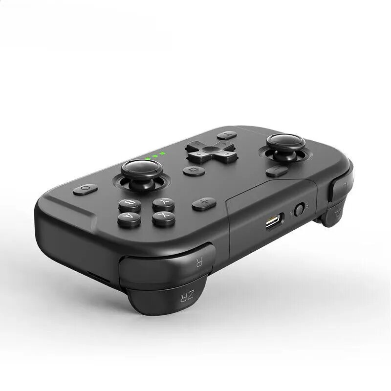 Комплект из 2 беспроводных карманных контроллеров AceGamer для Nintendo Switch 2, джойстик с функцией подъёма и опускания, Bluetooth-геймпад с 6-осевым гироскопом