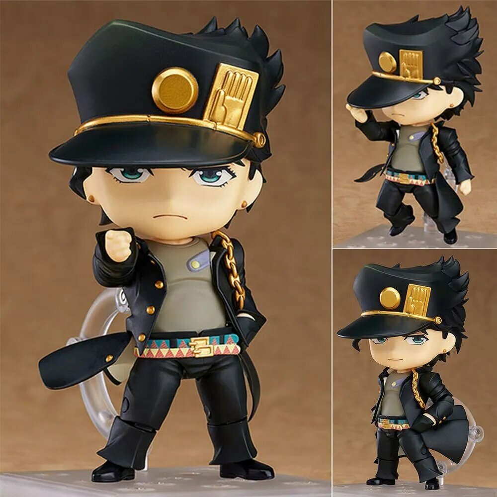 Фигурка Невероятные приключения ДжоДжо Джотаро Куджо / JoJo's Bizarre Adventure Stardust Crusaders Jotaro Kujo для болельщиков 10 см-