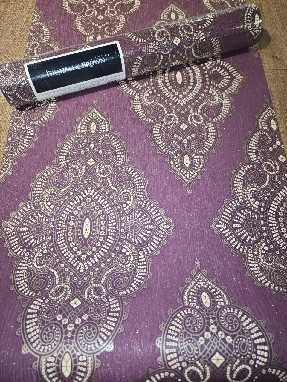 Обои Graham&Brown 31-167, виниловые, флизелиновая основа, 0.53х10 м