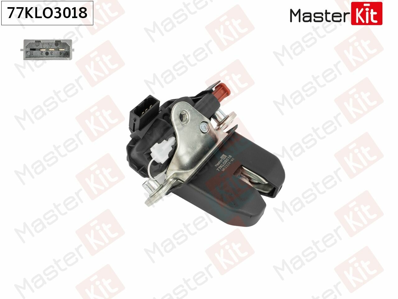 Замок багажника Volkswagen POLO 601 602 603 604 6R1 6С1 2009 - - MasterKit 77KLO3018