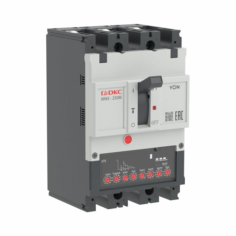 Выключатель автоматический 3P 100А 100кА pro MNX250M при AC415V расцепитель ETS YON MNX250M3PETS0100