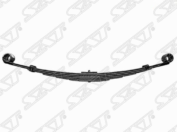 Рессора передняя SAT ST-8-98079-881-0 без сайлентблоков ISUZU ELF NPR85/NMR85 07-