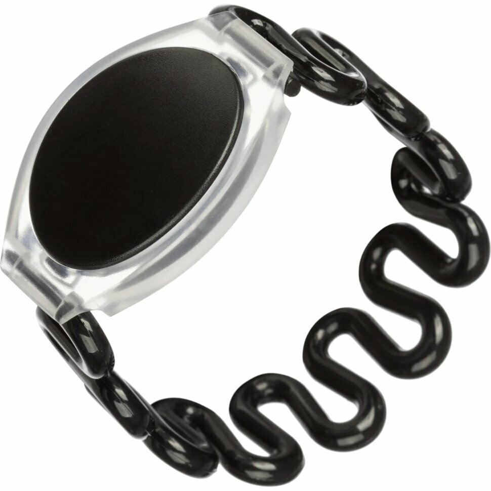 Браслет доступа (RFID-браслет) пружинный Bigtech Mifare 1К,  (черный), 2413554