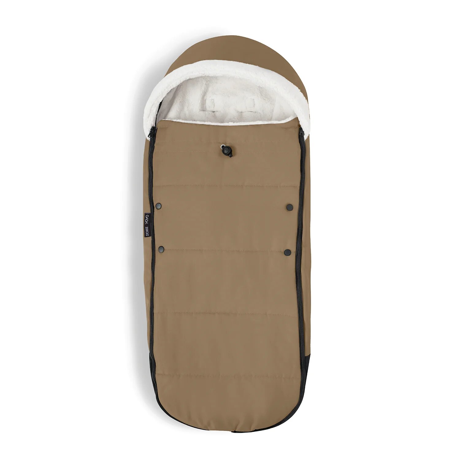 Флисовый конверт Stokke Footmuff, цвет Toffee (Кофейный), артикул производителя 646608