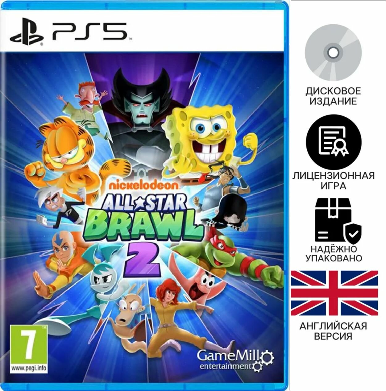 Nickelodeon All-Star Brawl 2 (английская версия) PS5