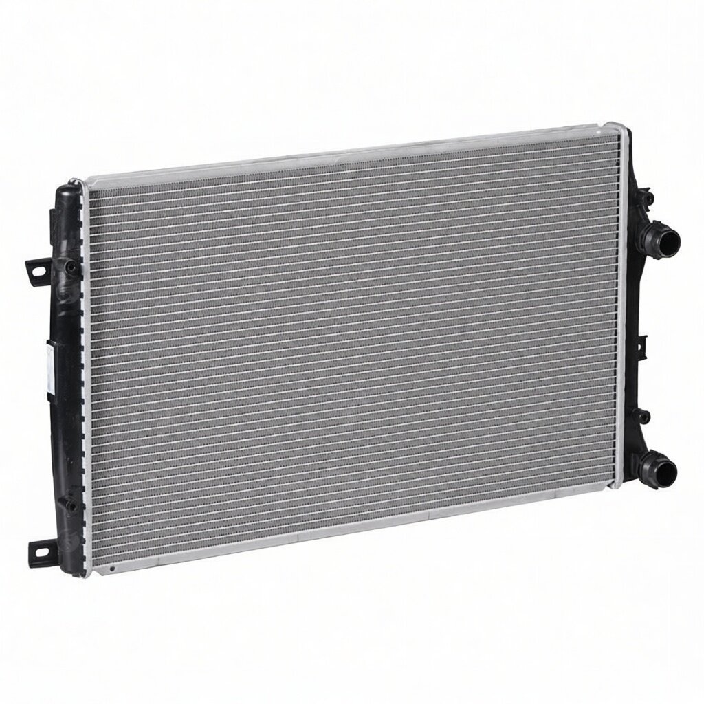 Радиатор охл. для а/м VW Jetta (05)/(11-)/Skoda Octavia A5 (04-) (паяный) (LRc 1813) LUZAR арт. LRc1