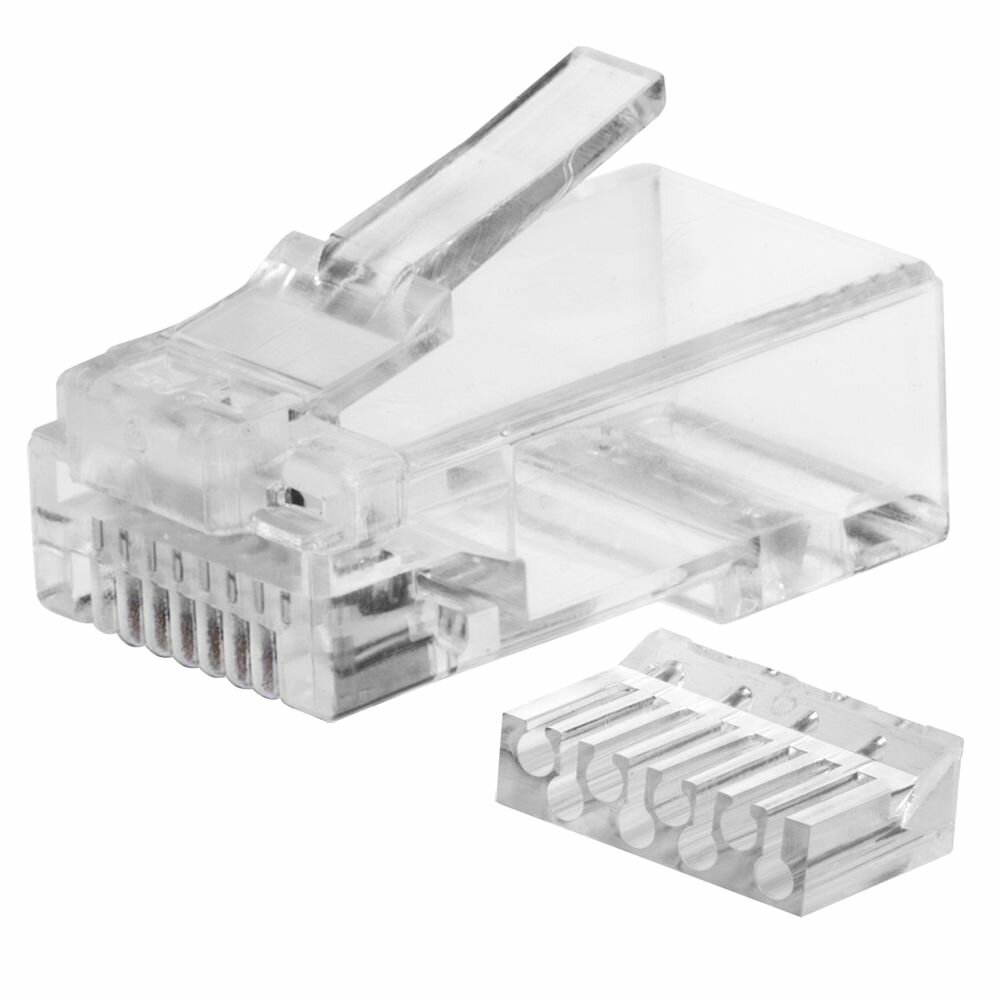 Коннекторы RJ-45 UTP Cat.6 3U (8P8C) уп. 100шт