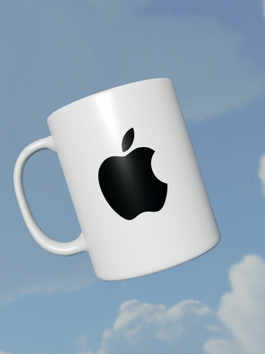 Кружка Apple iphone Яблоко — фото 1