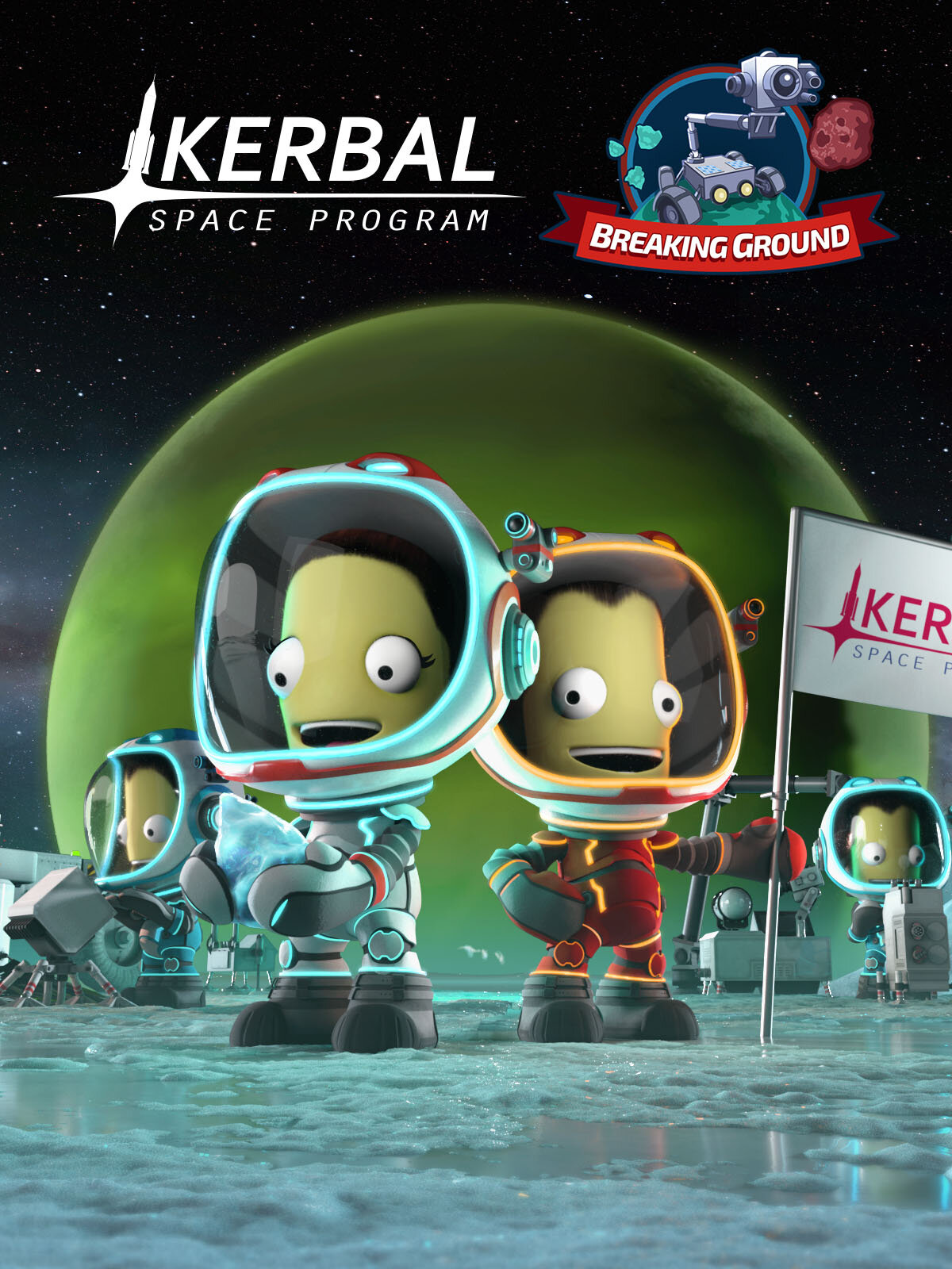 Kerbal Space Program: Breaking Ground Expansion (Steam; PC; Регион активации РФ, СНГ)