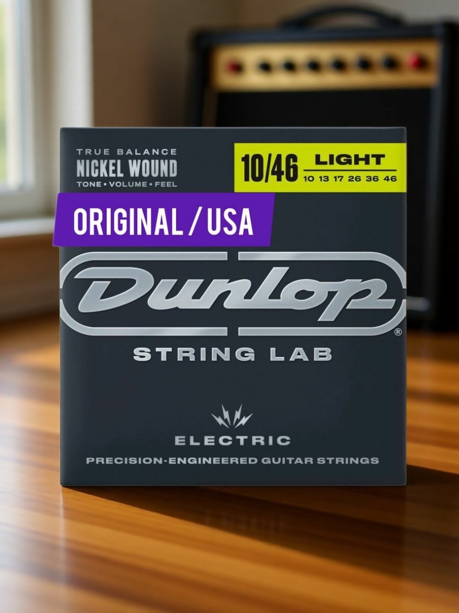 DUNLOP EG-NKL 10/46-6/SET DEN1046 - Струны для электрогитары